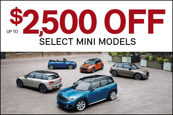 Get up to $2,500 off select MINI models at MINI of Montgomery - MINI of ...